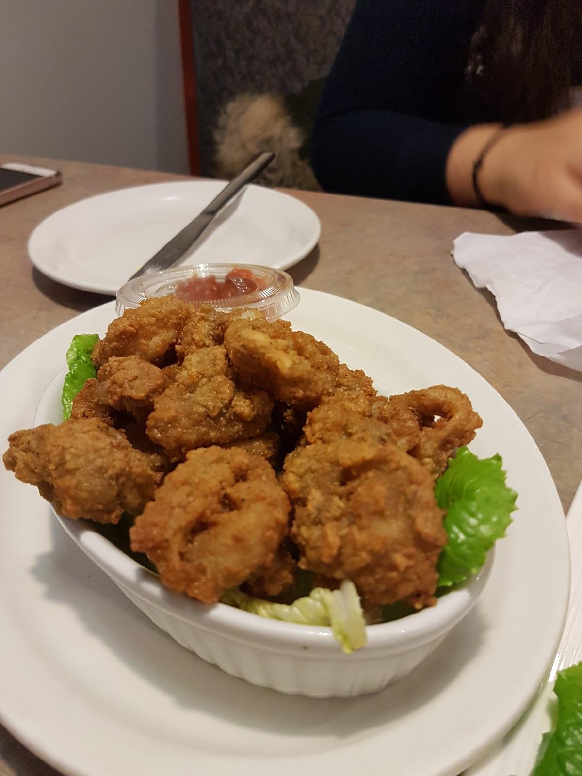 Pat & Hank's Fish & Chips menu in Windsor, Ontario, Canada