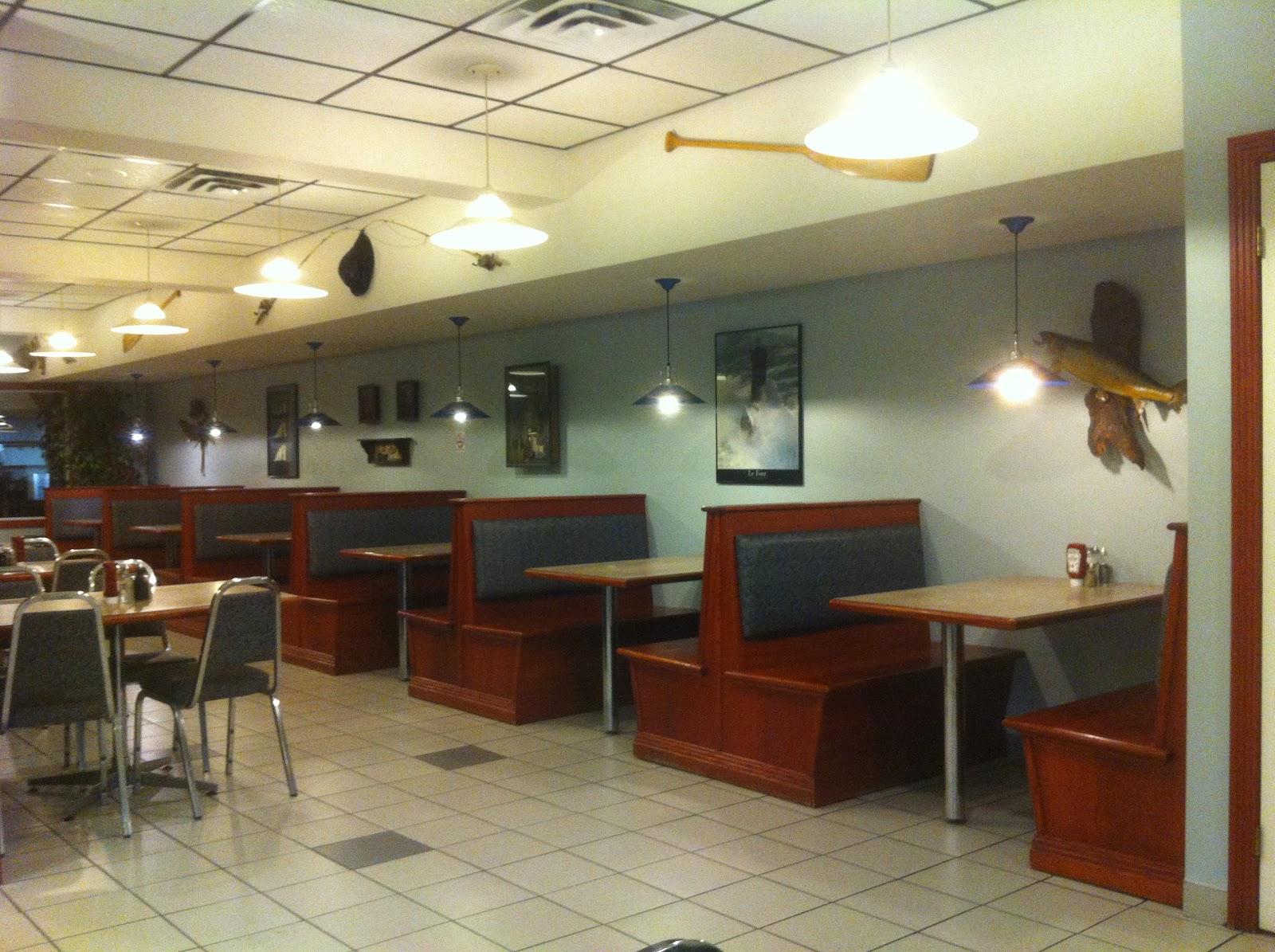 Pat & Hank's Fish & Chips menu in Windsor, Ontario, Canada
