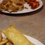 Pat & Hank's Fish & Chips menu in Windsor, Ontario, Canada