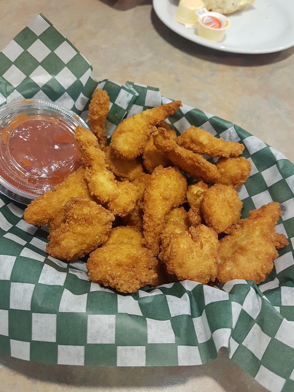 Pat & Hank's Fish & Chips menu in Windsor, Ontario, Canada