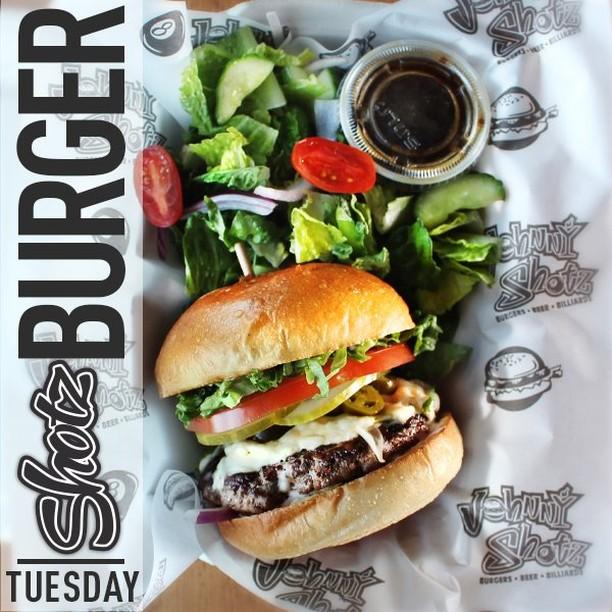 Johnny Shotz menu in Tecumseh, Ontario, Canada