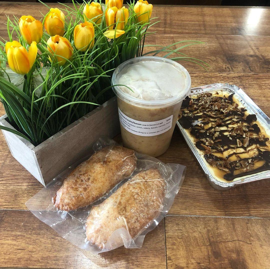 The Komfort Kitchen menu in Brandon, Manitoba, Canada