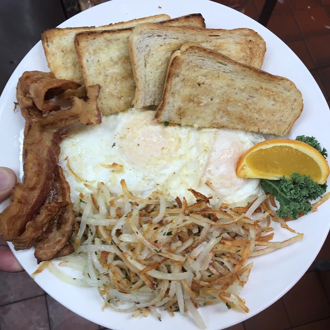 The Komfort Kitchen menu in Brandon, Manitoba, Canada