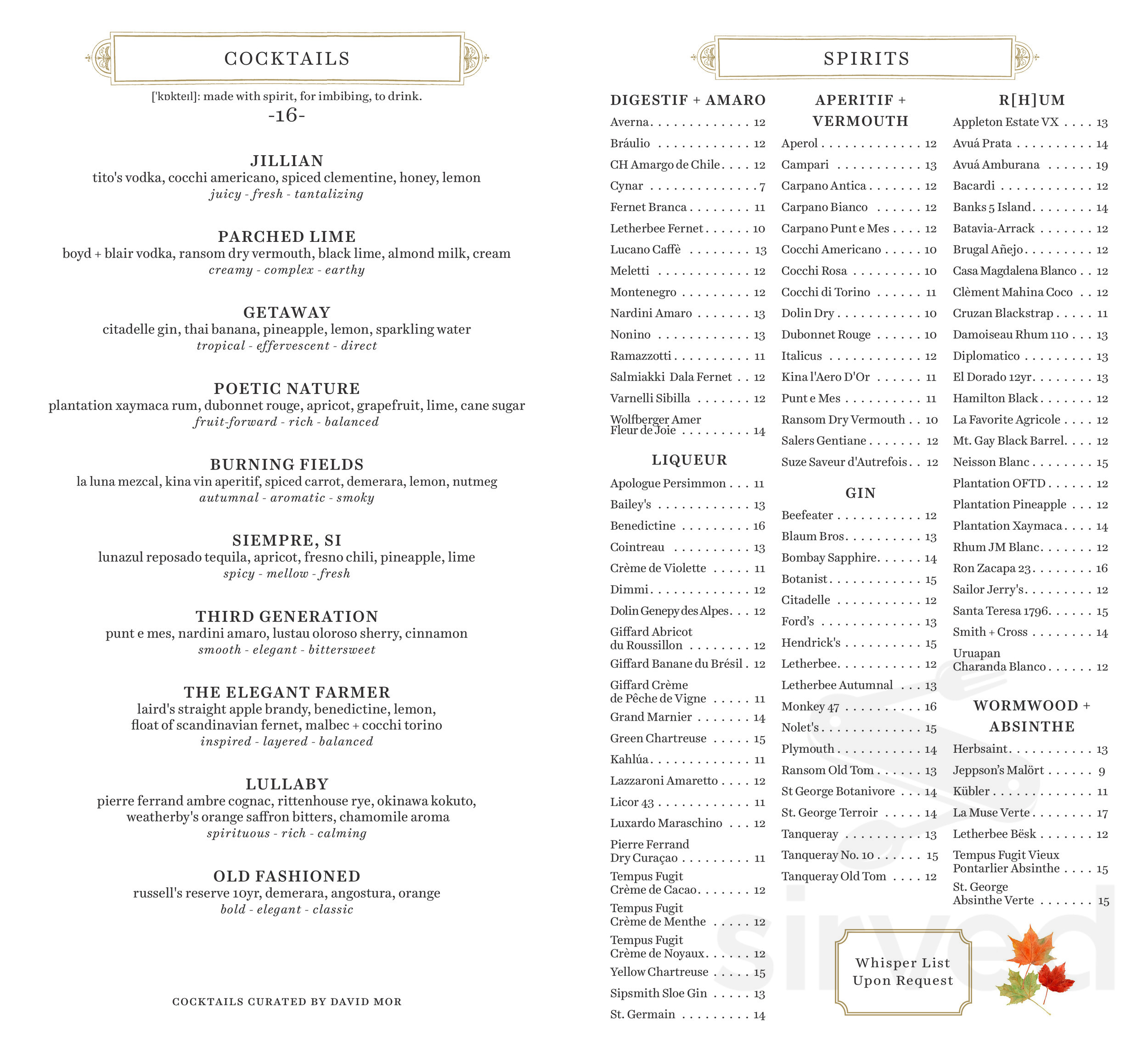 Cindy's Restaurant menu in Turlock, California, USA