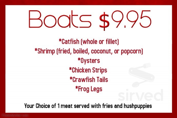 Fisherman's Market & Restaurant menus in Longview, Texas, United States