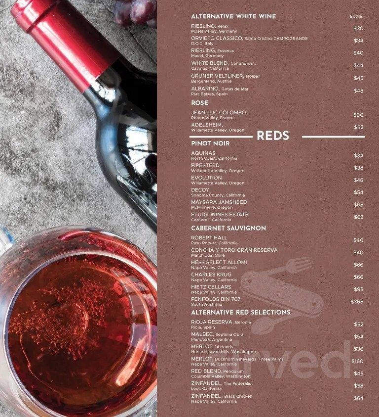 Stephi Cocktails & Cuisine menu in Orange Beach, Alabama, USA
