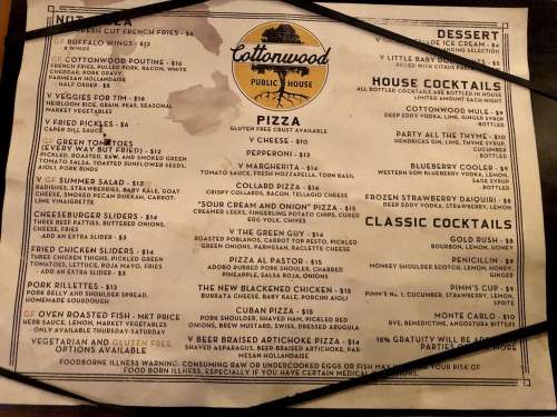 Key City Brewery & Eatery menu in Vicksburg, Mississippi, USA