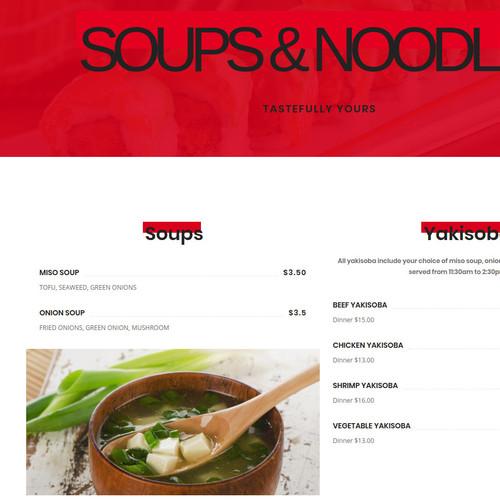 Tabu Sushi Bar & Grill menu in El Cajon, California, USA