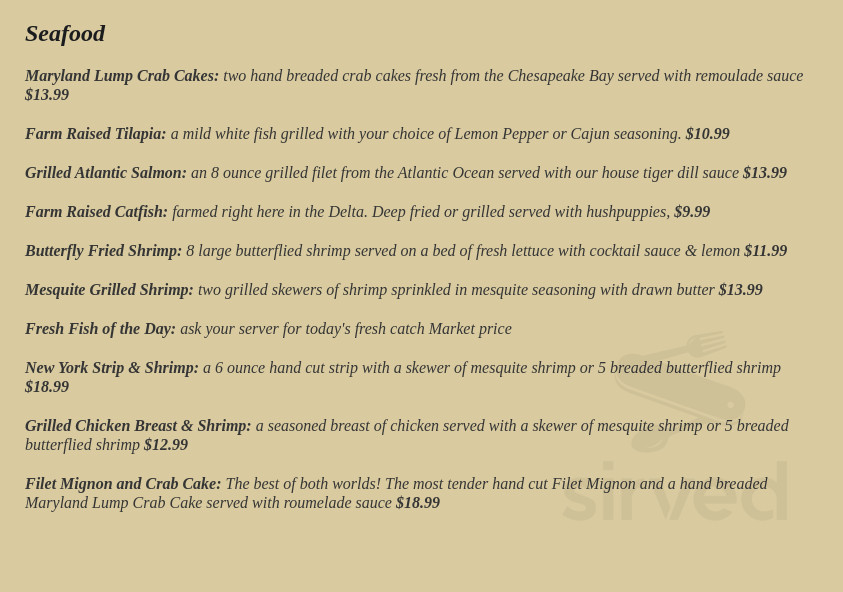 Home Plate Cafe & Bakery menu in Hot Springs Village, Arkansas, USA