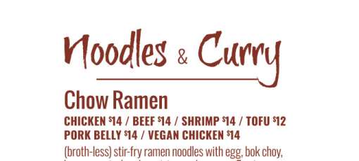 Menu for Little Masa in Tallahassee, FL | Sirved
