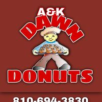 Menu for A&K Dawn Donuts in Grand Blanc, MI | Sirved