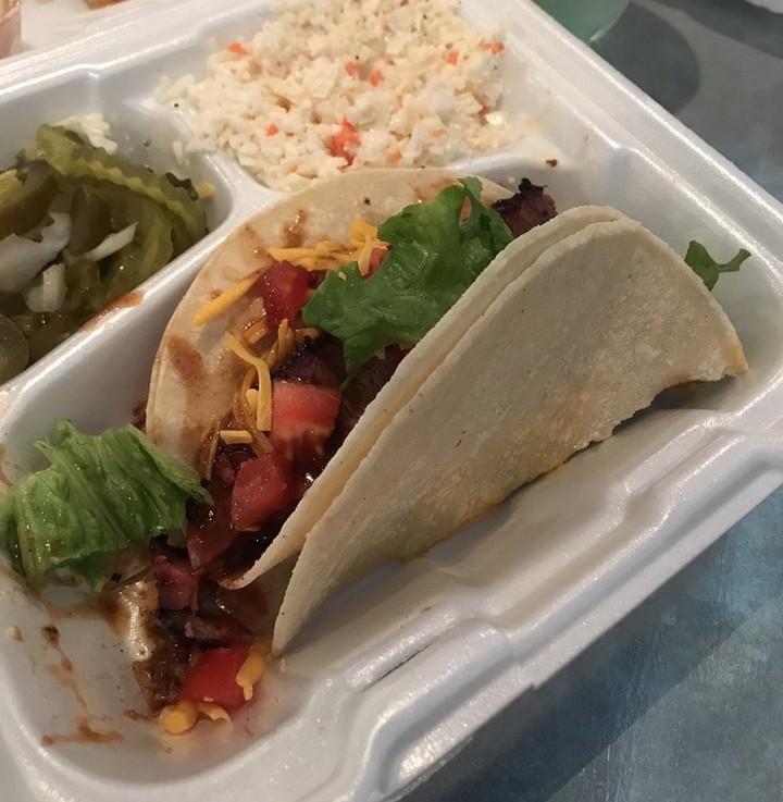 Vitek's BBQ menu in Waco, Texas, USA