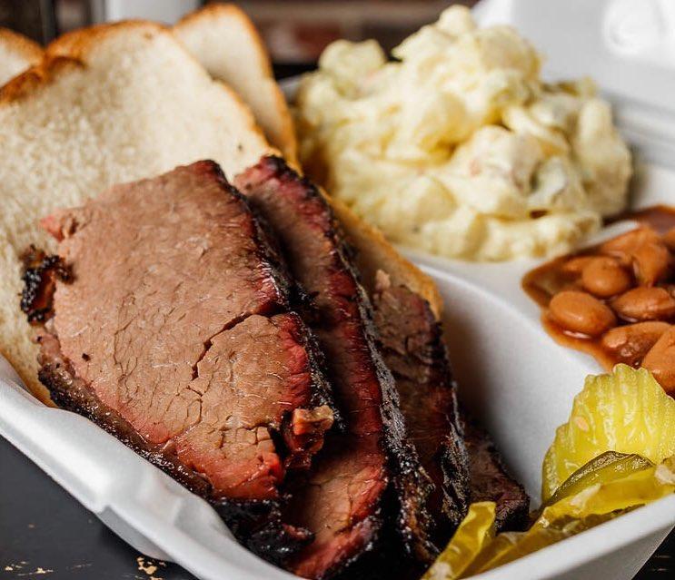 Vitek's BBQ menu in Waco, Texas, USA