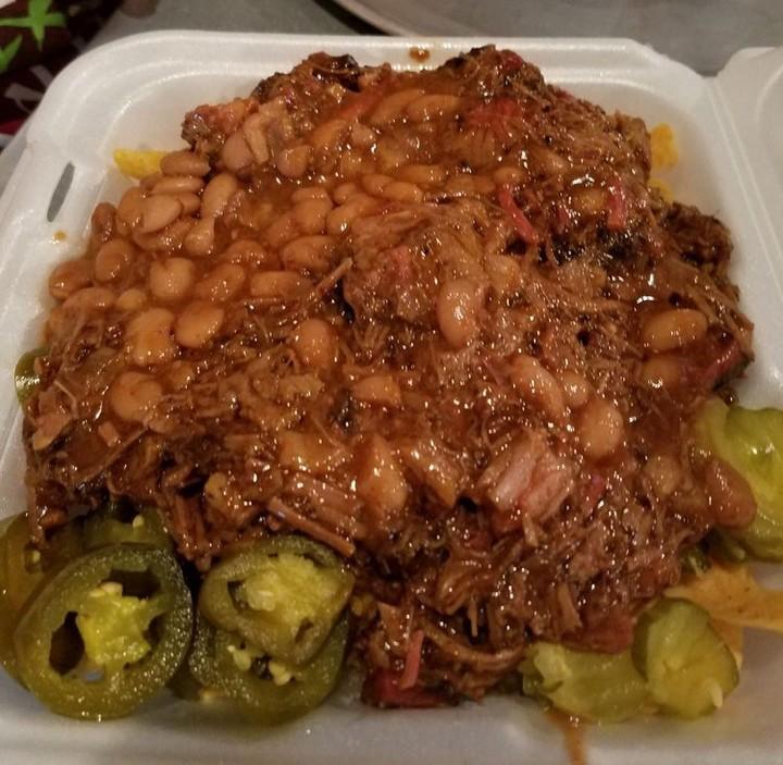 Vitek's BBQ menu in Waco, Texas, USA