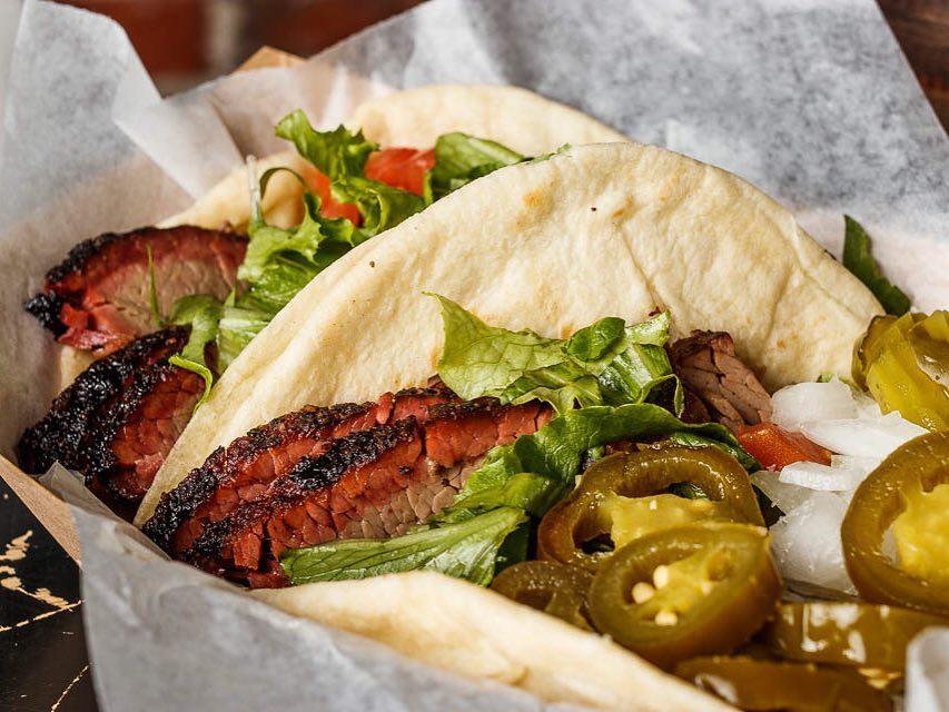 Vitek's BBQ menu in Waco, Texas, USA