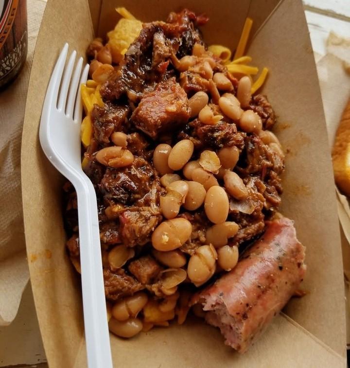 Vitek's BBQ menu in Waco, Texas, USA