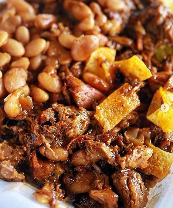 Vitek's BBQ menu in Waco, Texas, USA