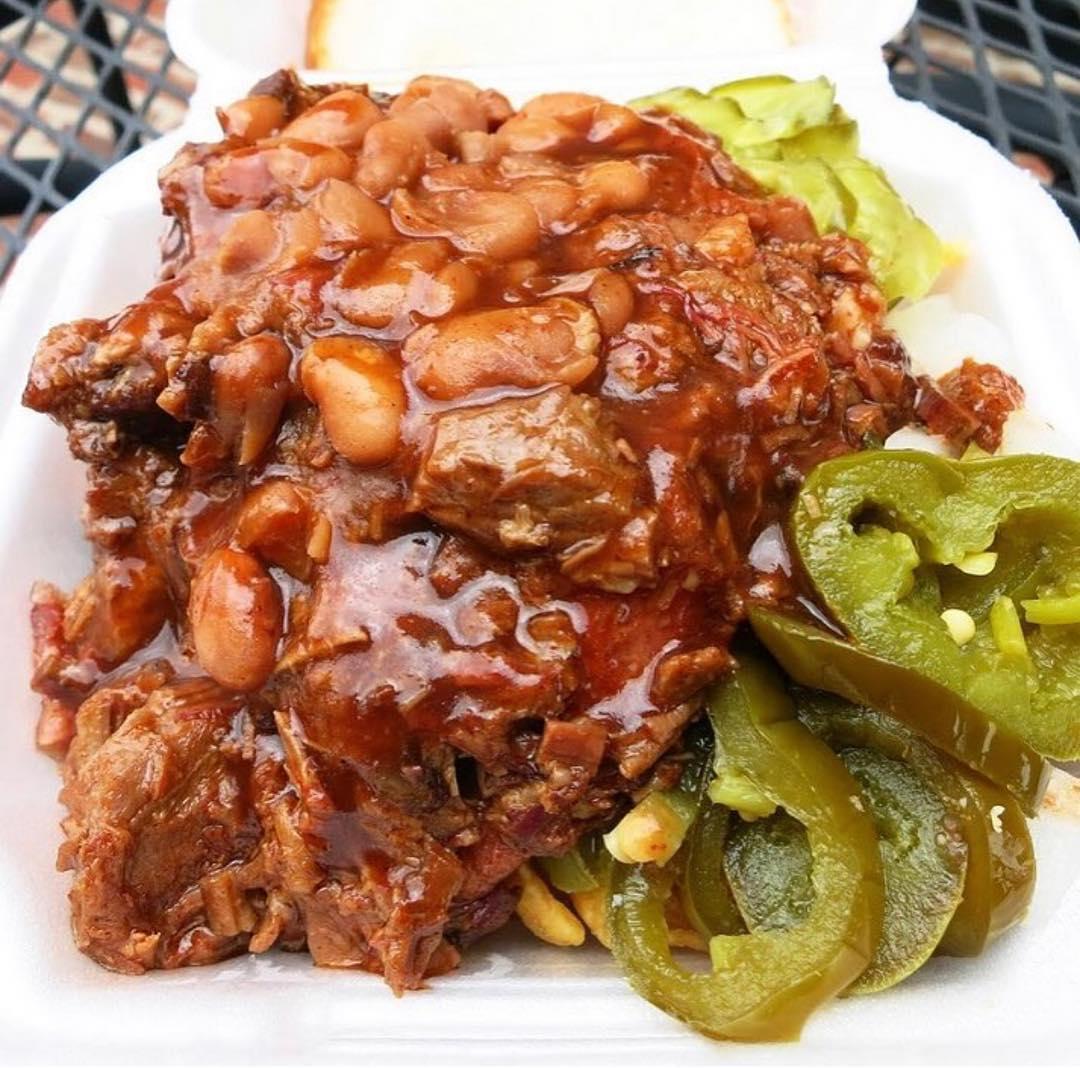 Vitek's BBQ menu in Waco, Texas, USA