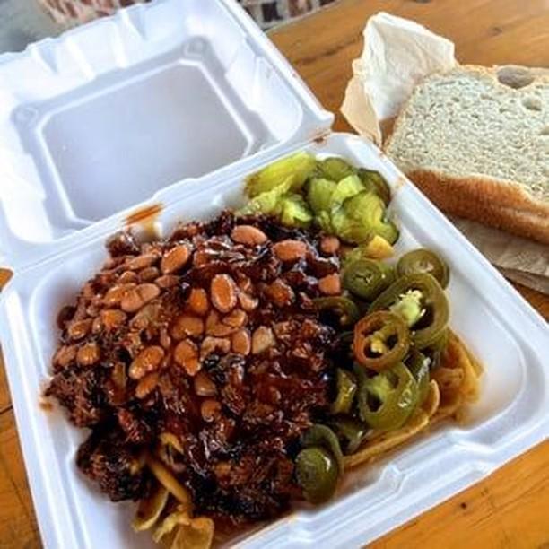 Vitek's BBQ menu in Waco, Texas, USA