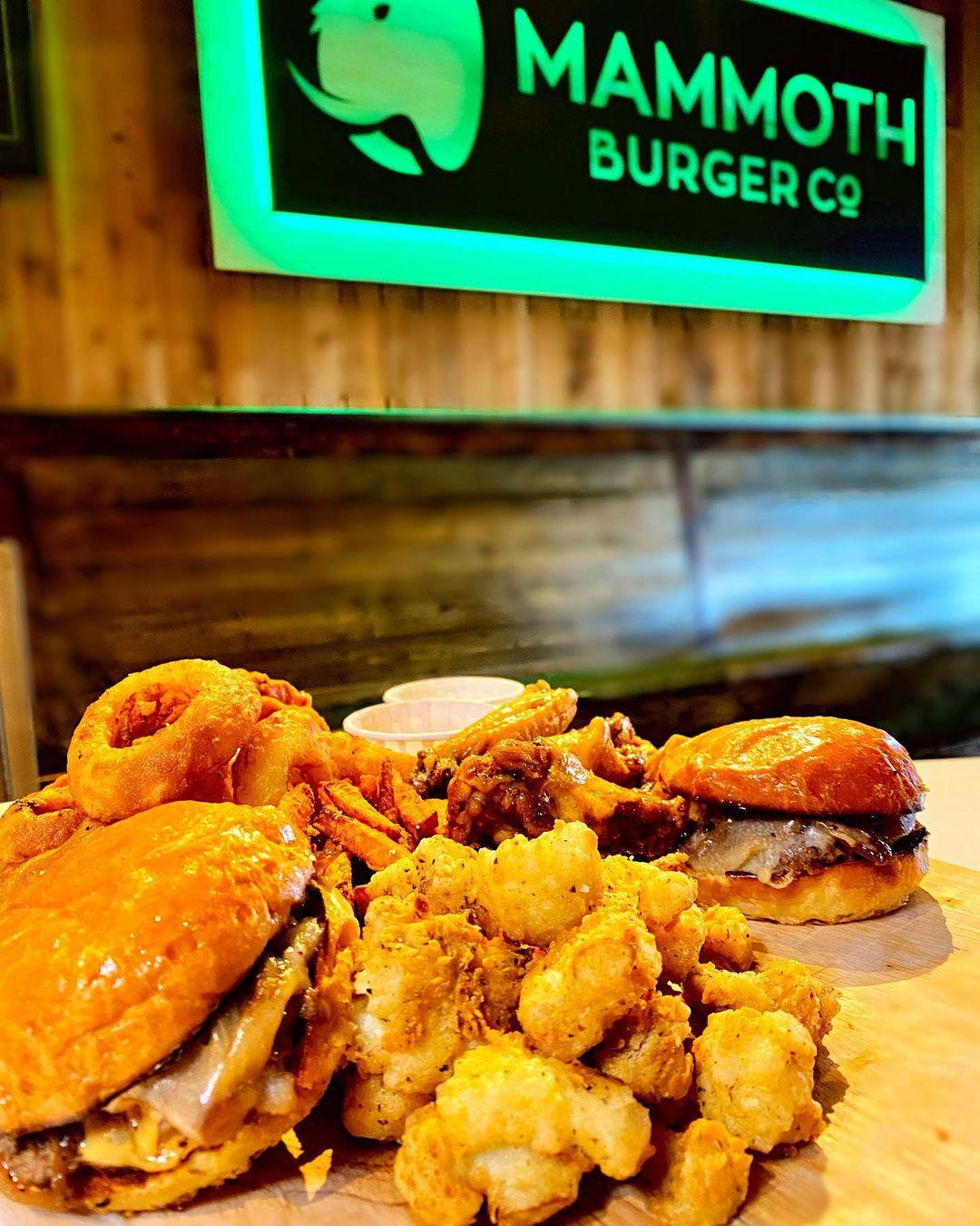 Mammoth Burger Company menu in Stanwood, Washington, USA