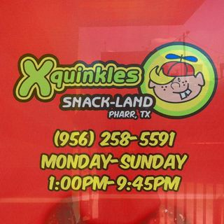 Menu for Xquinkles Snack-Land Pharr in Pharr, TX | Sirved