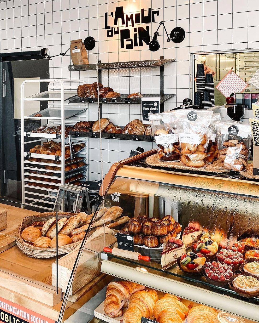 L'Amour du Pain menu in Montréal, Quebec, Canada