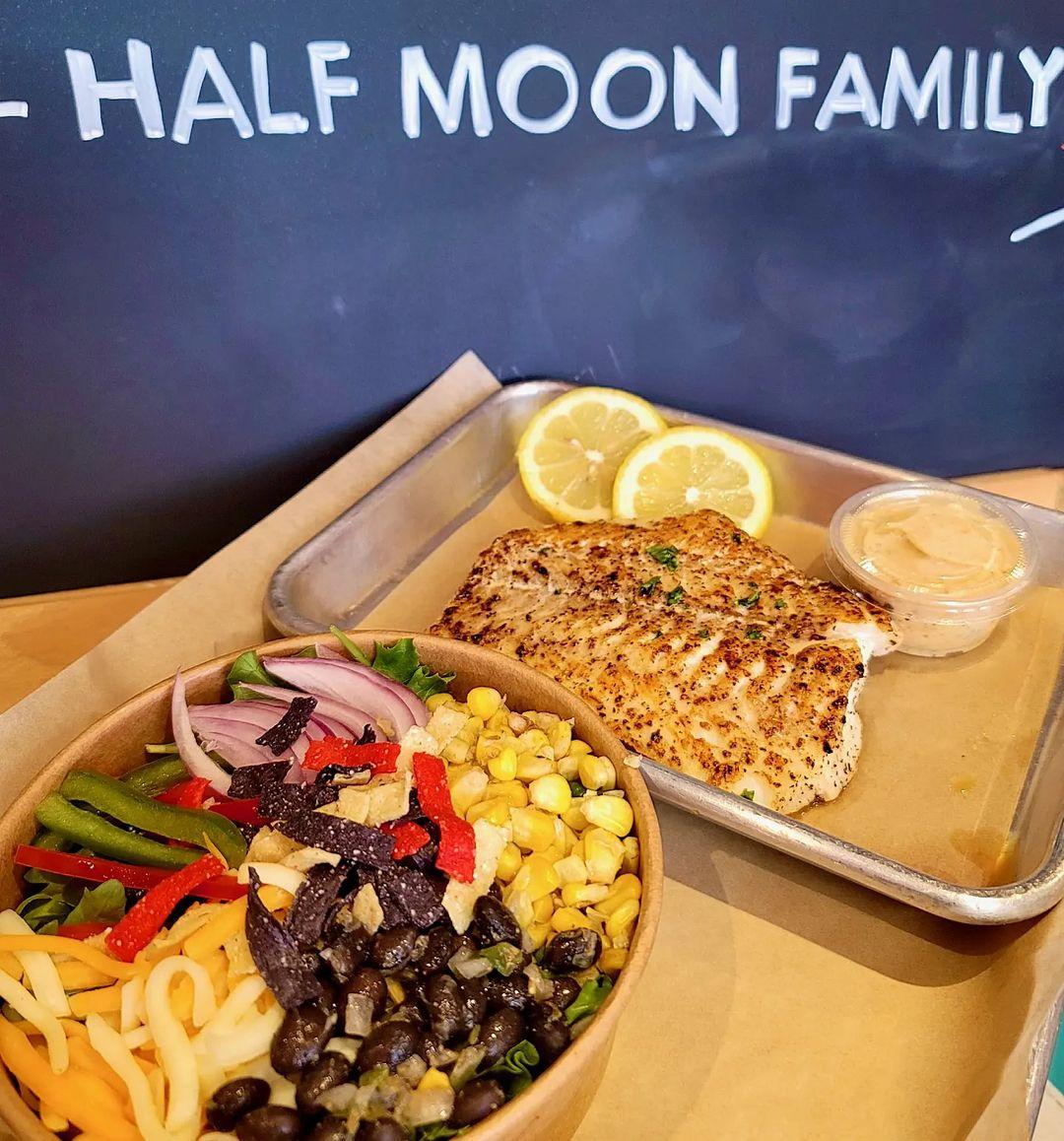 Half Moon Seafood Co. menu in Temple Terrace, Florida, USA