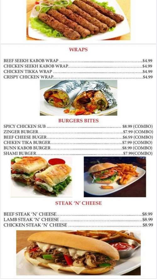 Global Kabob & Pizza menu in Woodbridge, Virginia, USA