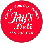 Menu for Jay's Deli in Greensboro, NC | Sirved