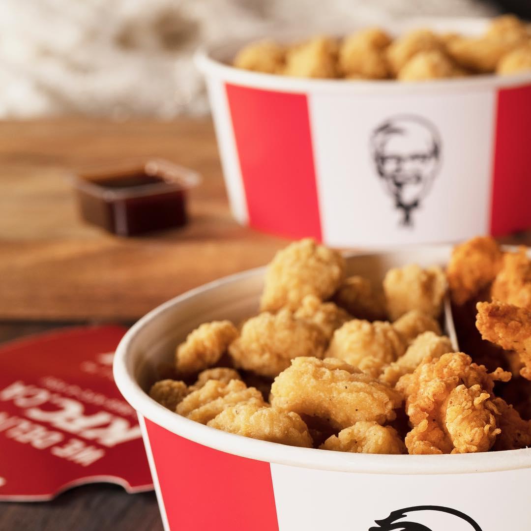 KFC menu in Regina, Saskatchewan, Canada