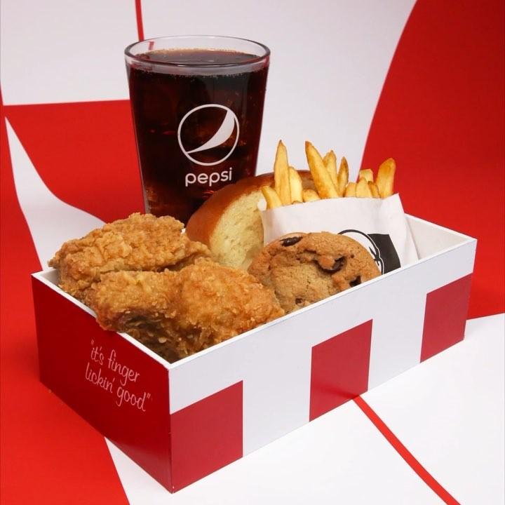 KFC menu in Regina, Saskatchewan, Canada