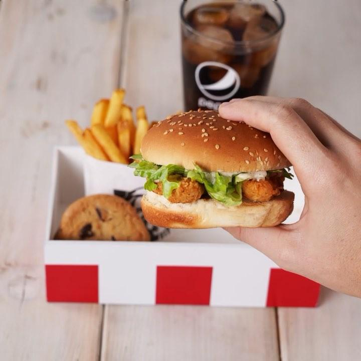KFC menu in Regina, Saskatchewan, Canada