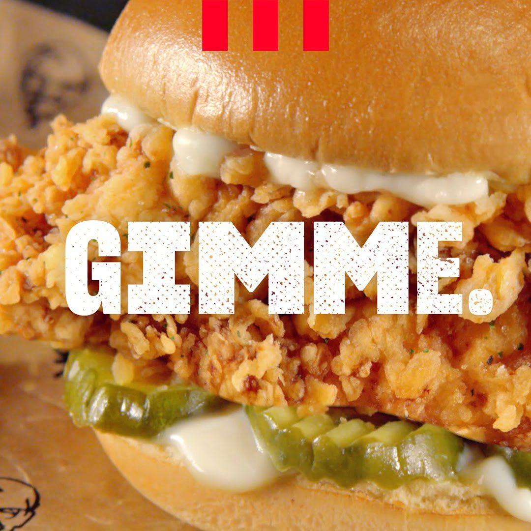 KFC menu in Thompson, Manitoba, Canada