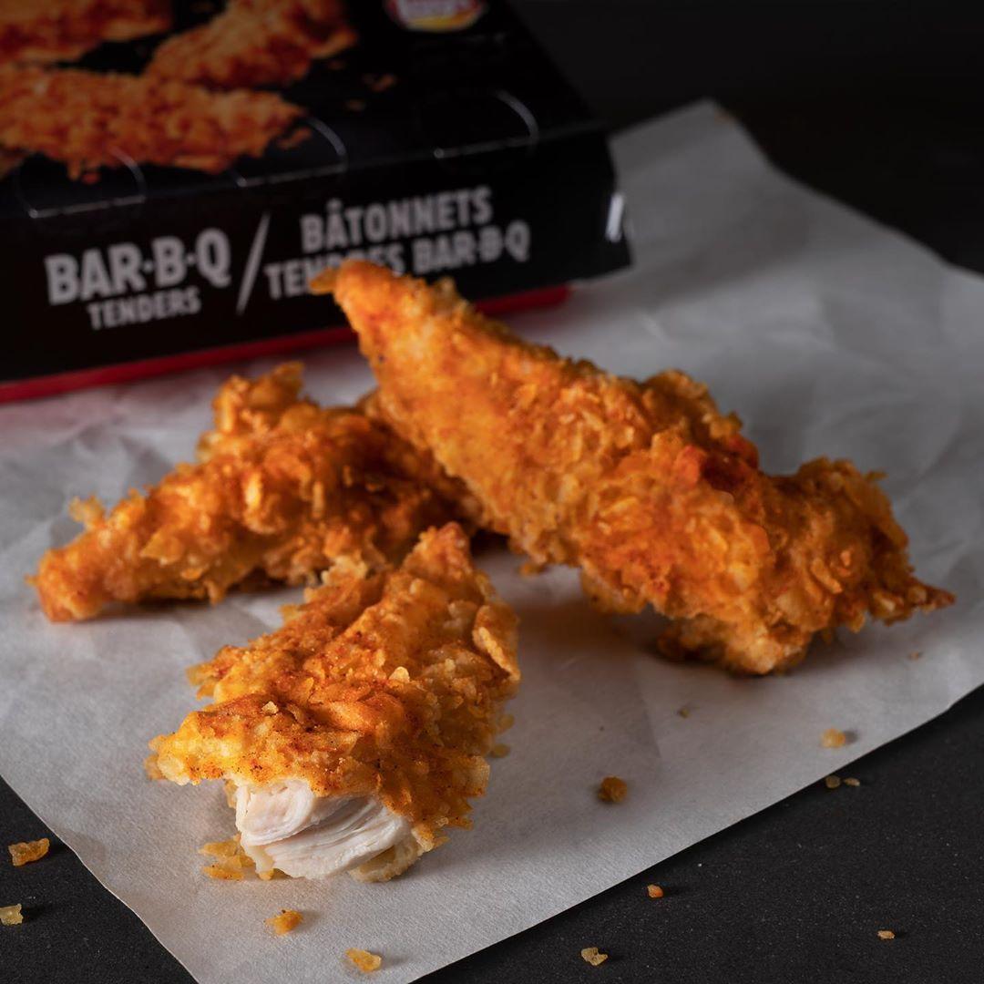 KFC menu in Thompson, Manitoba, Canada