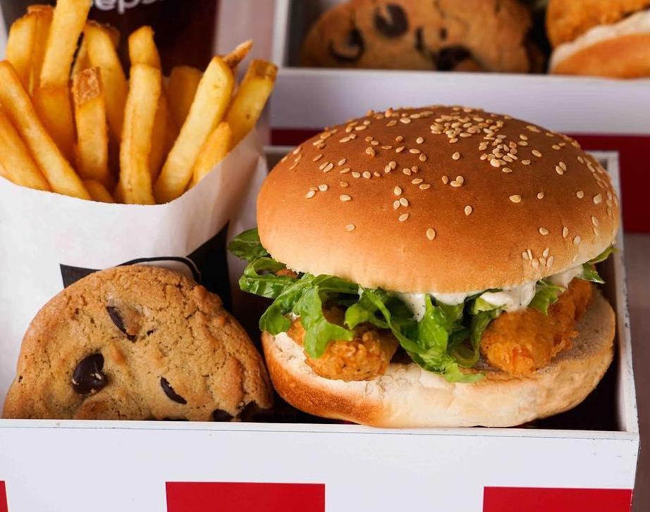 KFC menu in Thompson, Manitoba, Canada