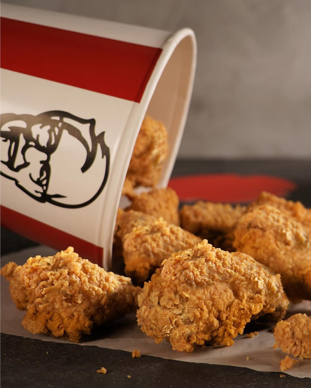 KFC menu in Marystown, Newfoundland and Labrador, Canada