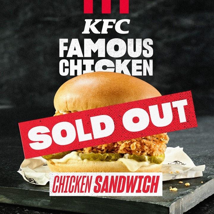 KFC menu in Thompson, Manitoba, Canada