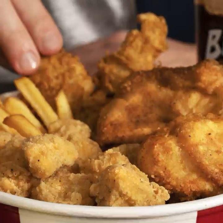 KFC menu in New Minas, Nova Scotia, Canada