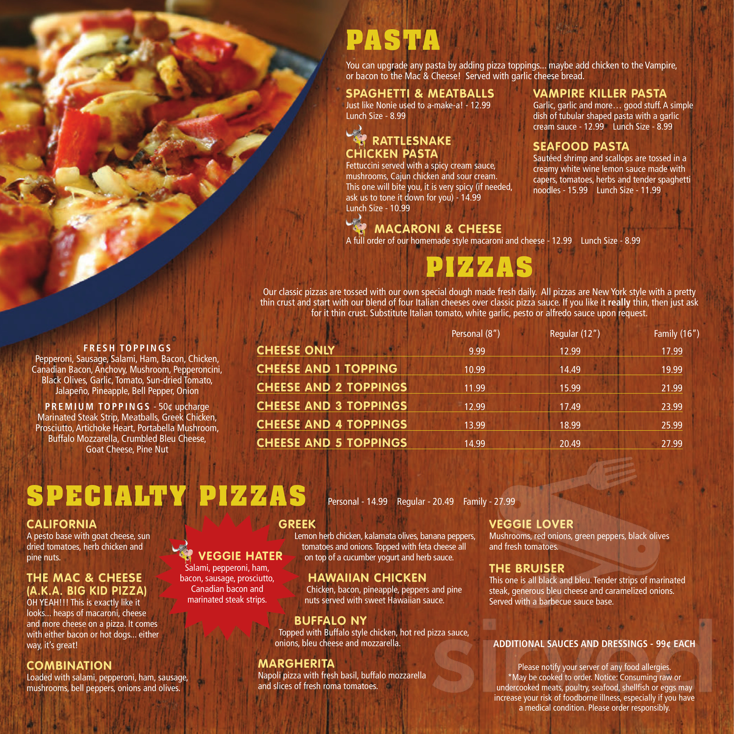 The Happy Viking menus in Yuba City, California, United States