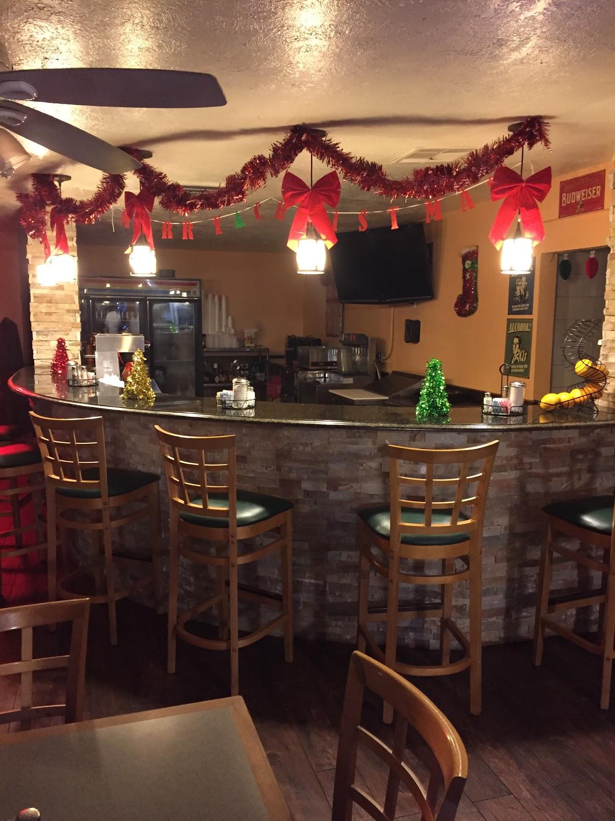 Indios menu in Houston, Texas, USA