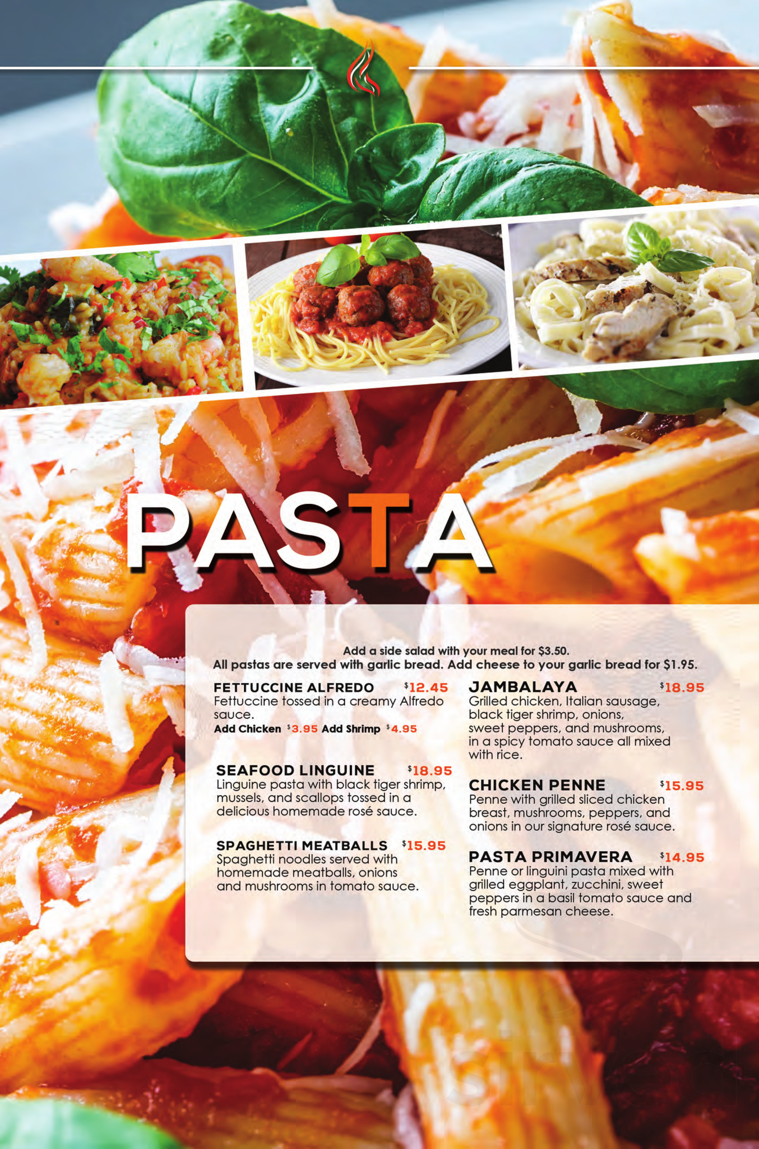 Quick Flame Restaurant and Bar menu in Oshawa, Ontario, Canada