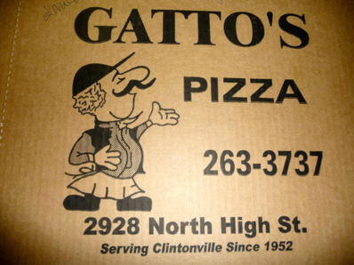 Menu for Gatto's Pizza in Columbus, OH | Sirved