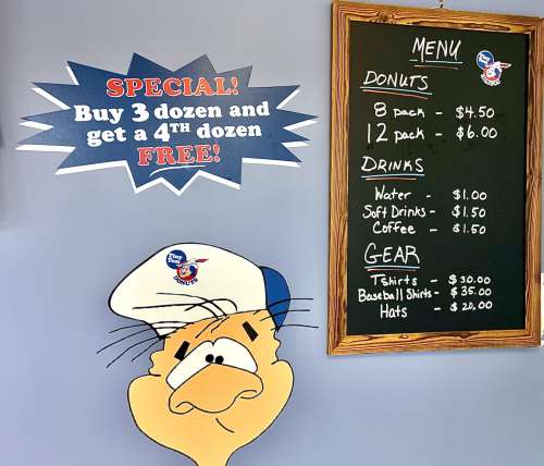 Tiny Tom Donuts Ltd menu in Markham, Ontario, Canada
