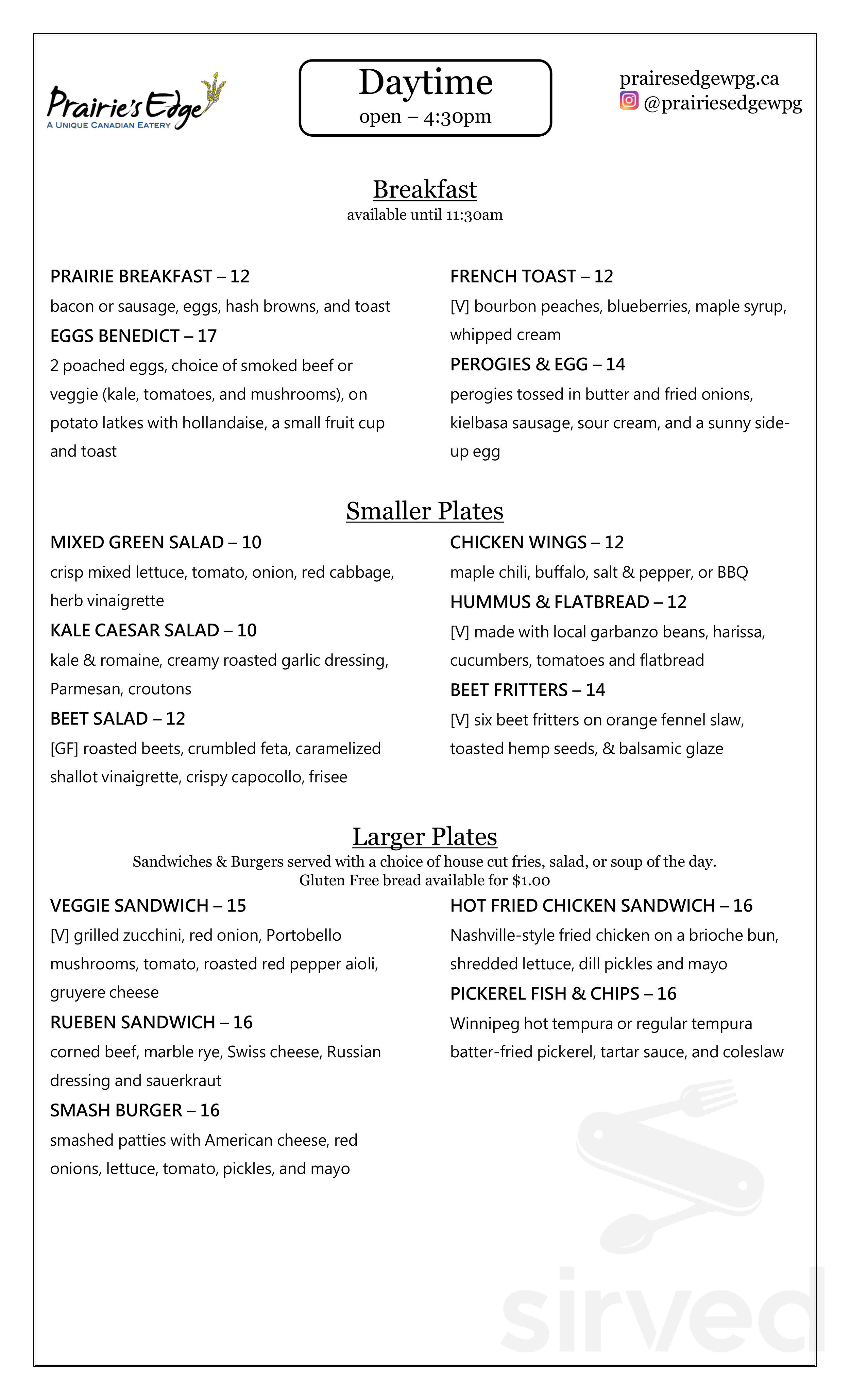 Prairie's Edge in Winnipeg, Manitoba, Canada