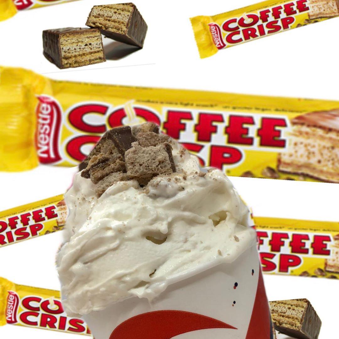 Milky Way menu in Regina, Saskatchewan, Canada