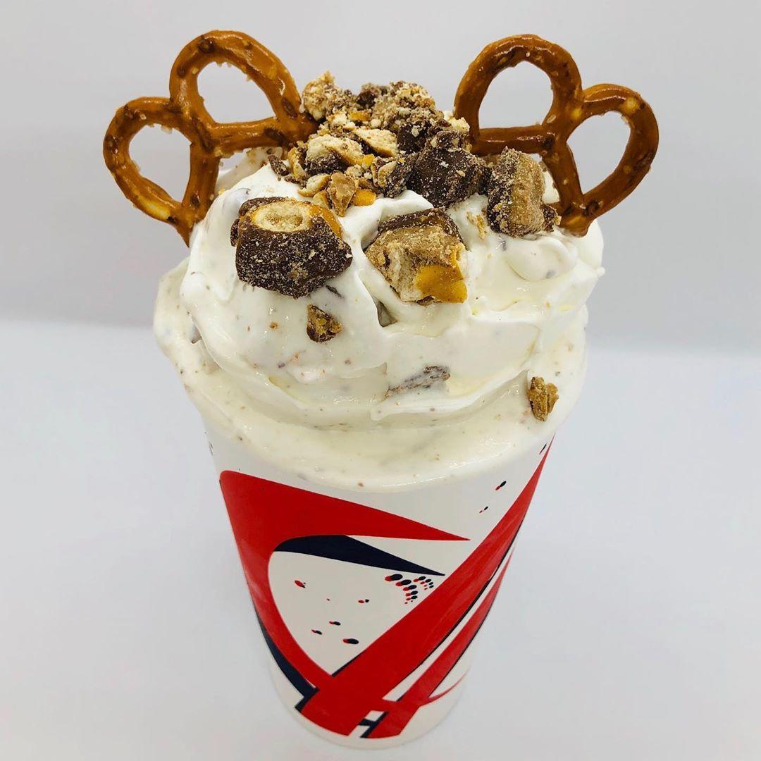 Milky Way menu in Regina, Saskatchewan, Canada