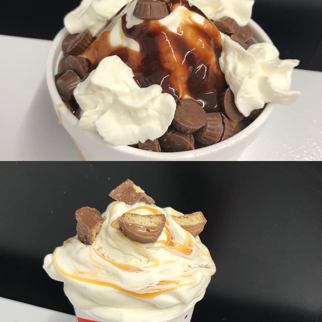 Milky Way menu in Regina, Saskatchewan, Canada