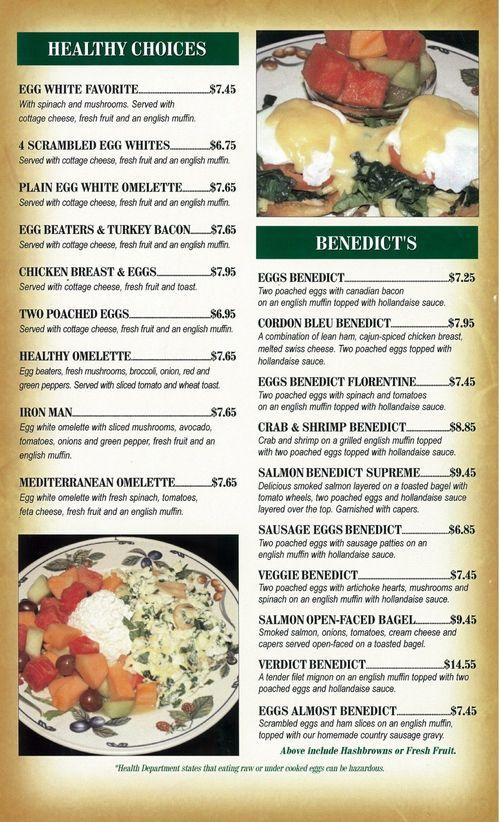 Verdict Restaurant menu in Wheaton, Illinois, USA