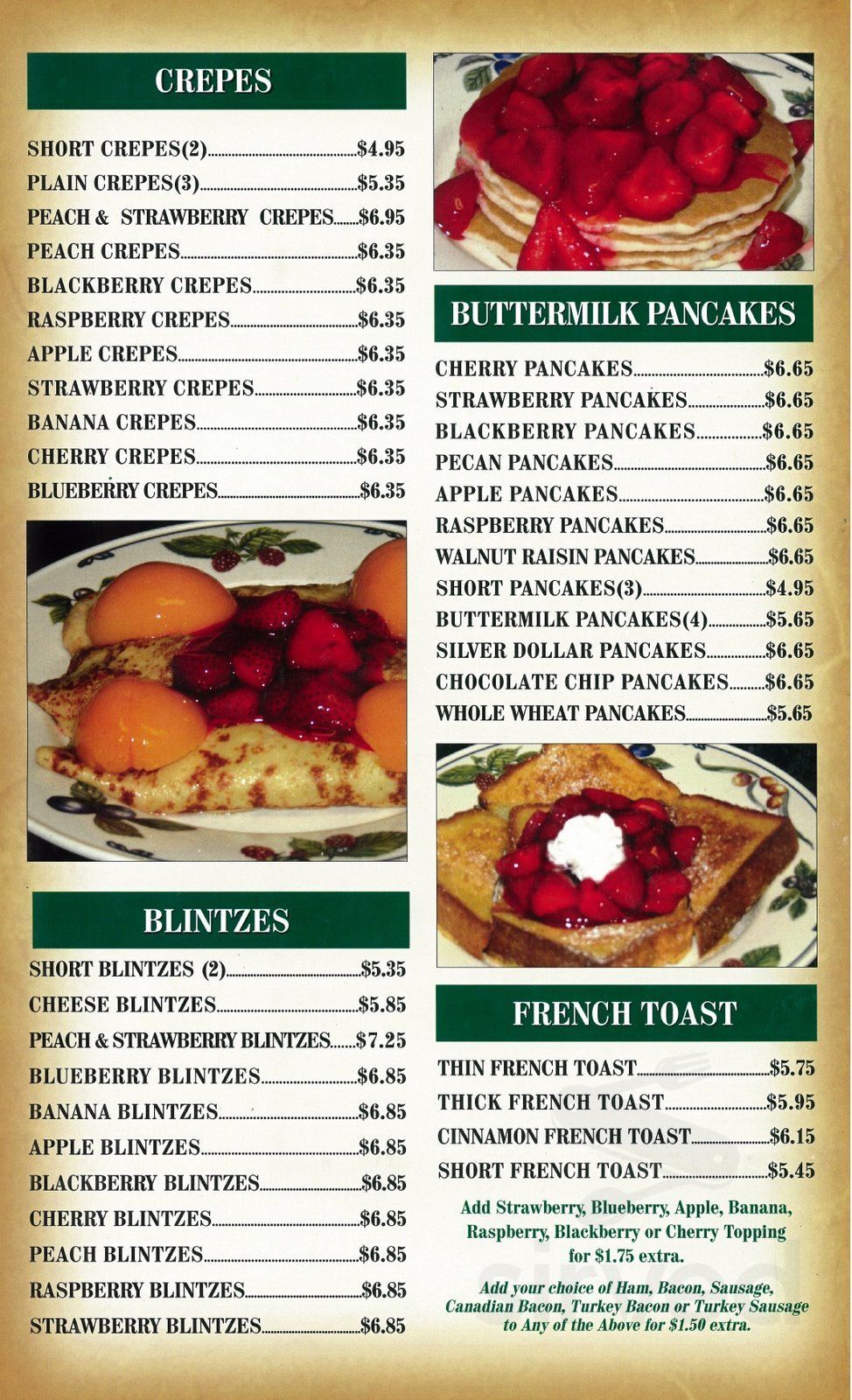 Verdict Restaurant menu in Wheaton, Illinois, USA