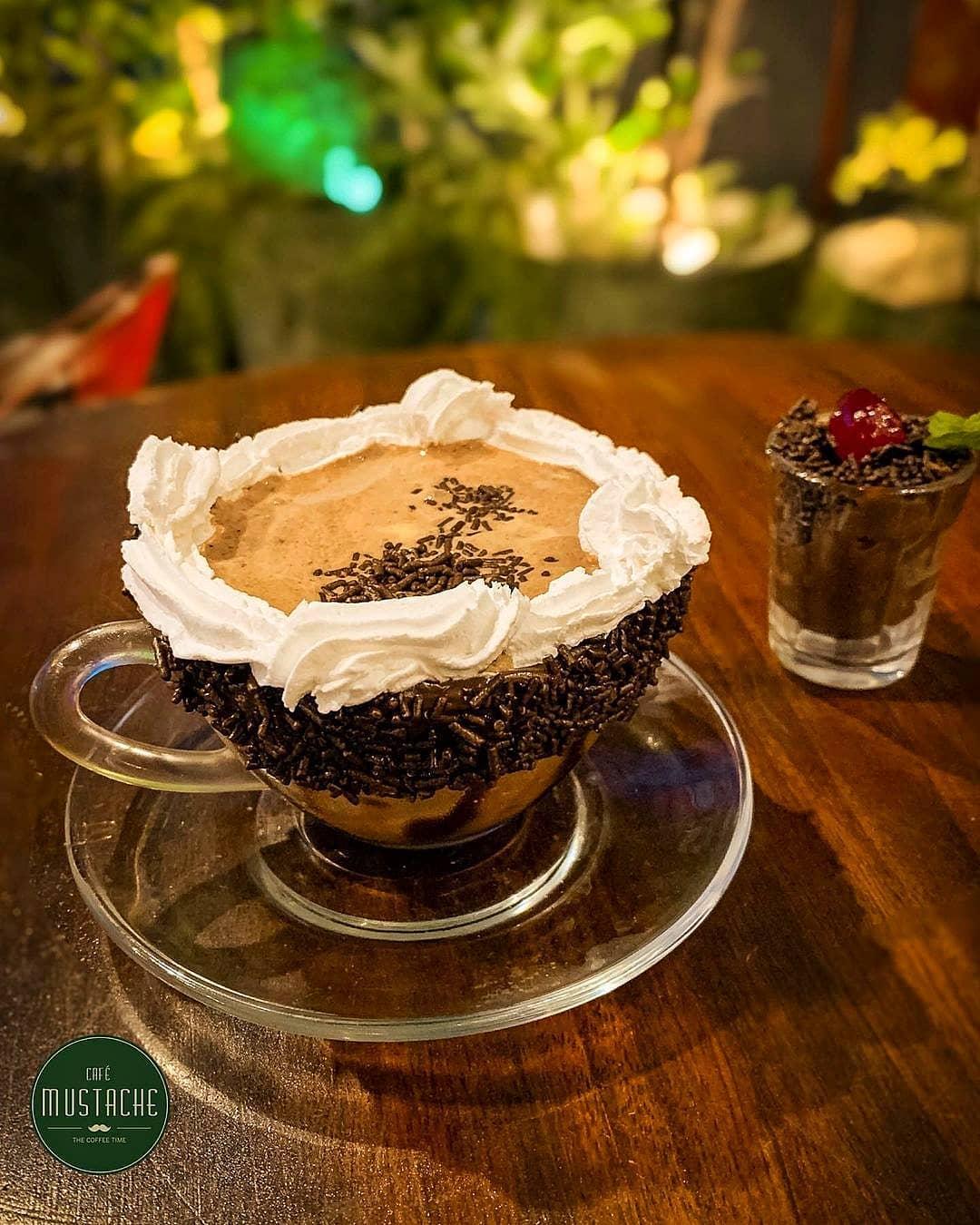 Cafe Mustache menu in Chicago, Illinois, USA